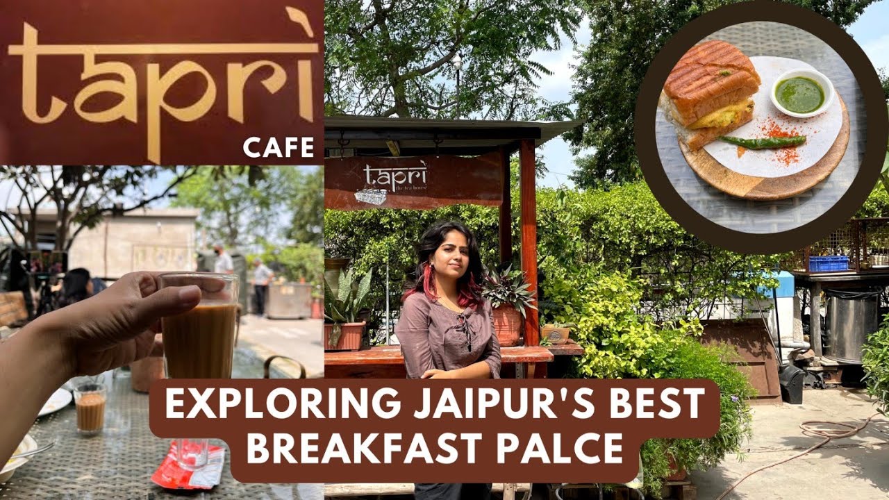 Exploring Jaipur's best Breakfast | Family point | Tapri | Cafe in ...