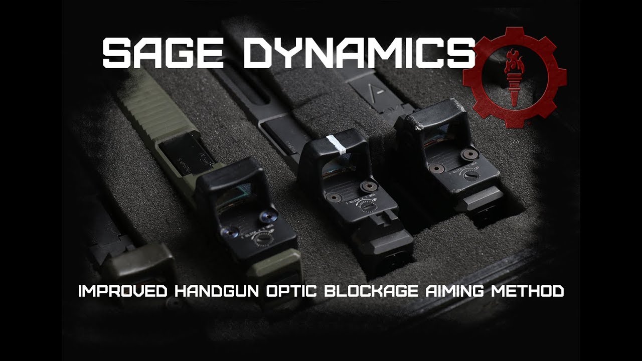 Improved Handgun Optic Blockage Aiming Method - YouTube