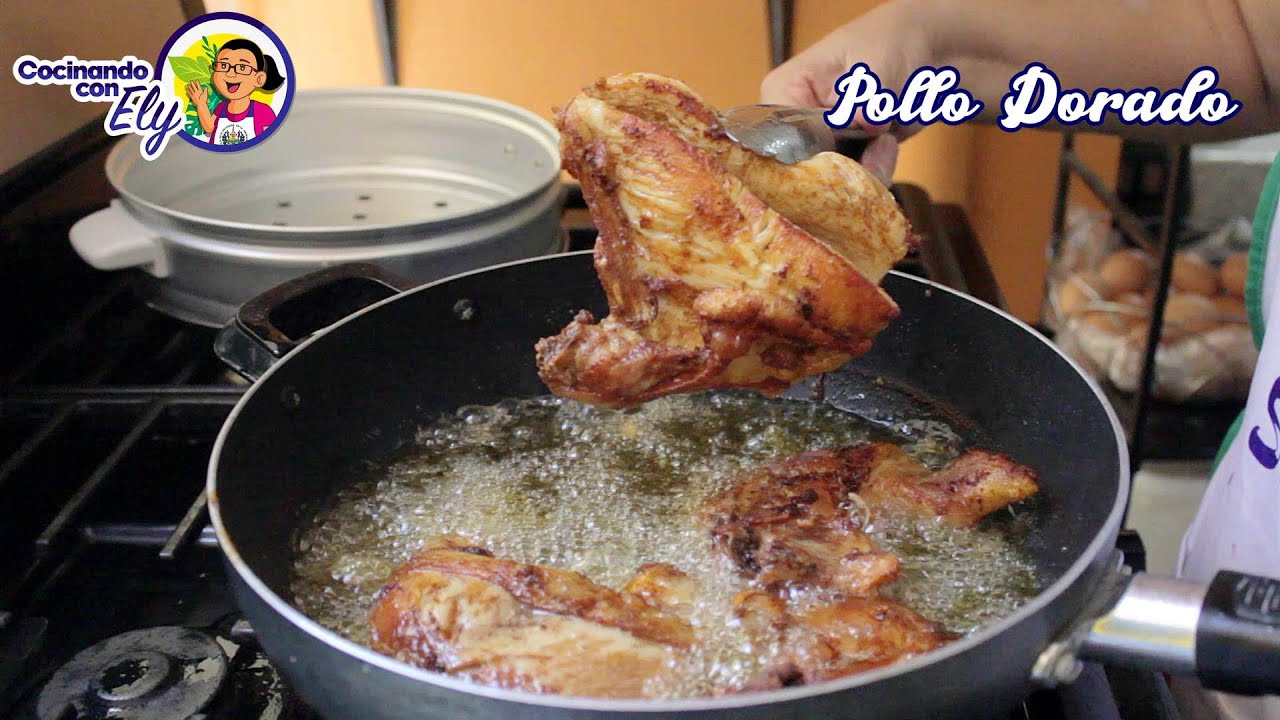Preparando un Riquísimo POLLO DORADO a mi ESTILO - YouTube