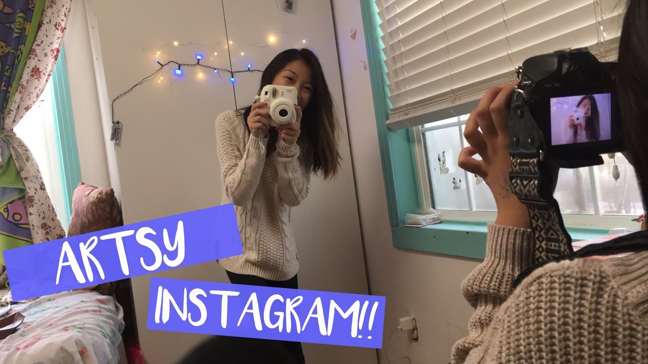 HOW I TAKE ARTSY INSTAGRAM PICS!! VLOGMAS DAY 18!! - YouTube