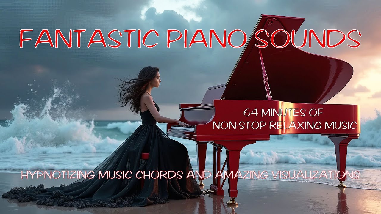 FANTASTIC PIANO SOUNDS- 64 MINUTES OF NON-STOP RELAXING MUSIC - YouTube