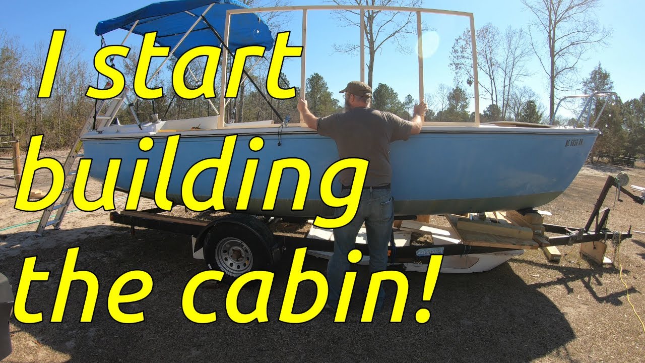 Sailboat to Trawler/ Shanty Conversion ( Ep 3 ) I start building! - YouTube