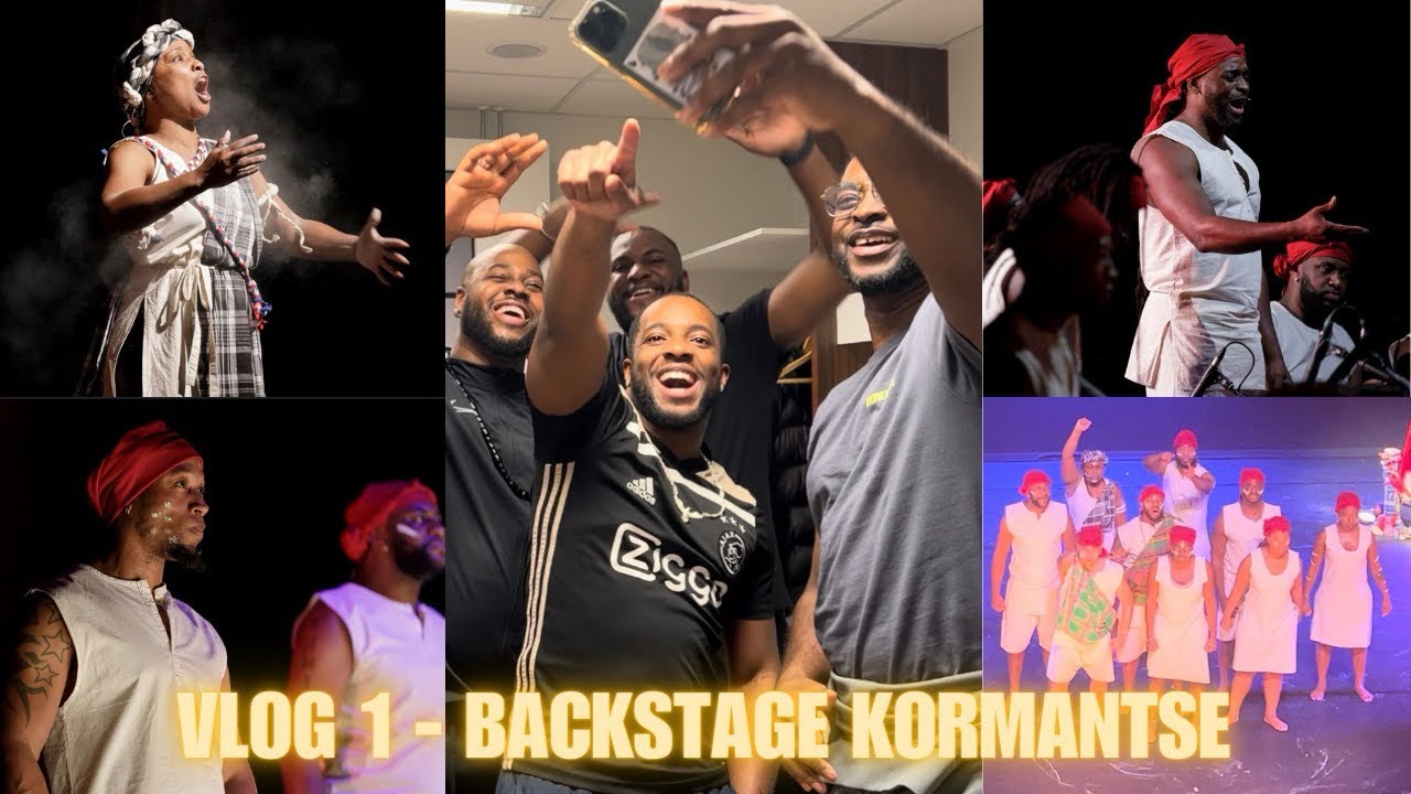 #1: EERSTE VLOG - BACKSTAGE KORMANTSE - YouTube