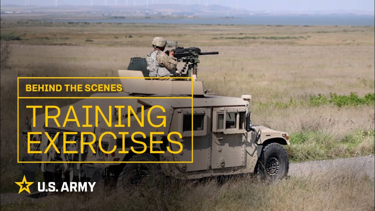 Army BTS: Training Exercises - YouTube