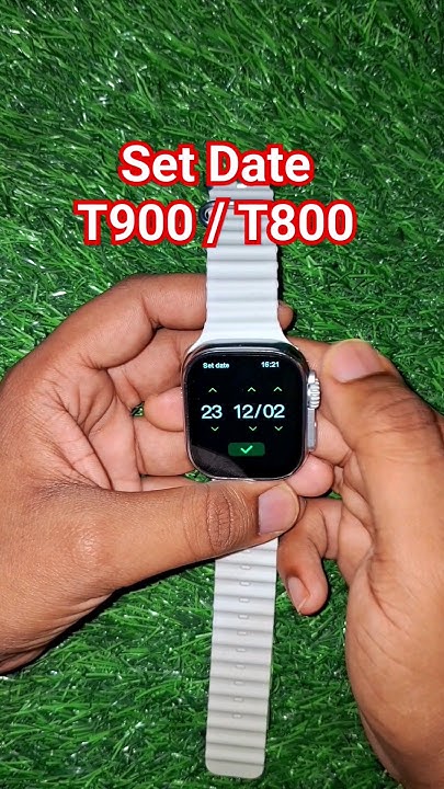 T900 Ultra Smartwatch Mai Date Kaise Set Kare #smartwatchclub #dateandtime #t900ultra # ...