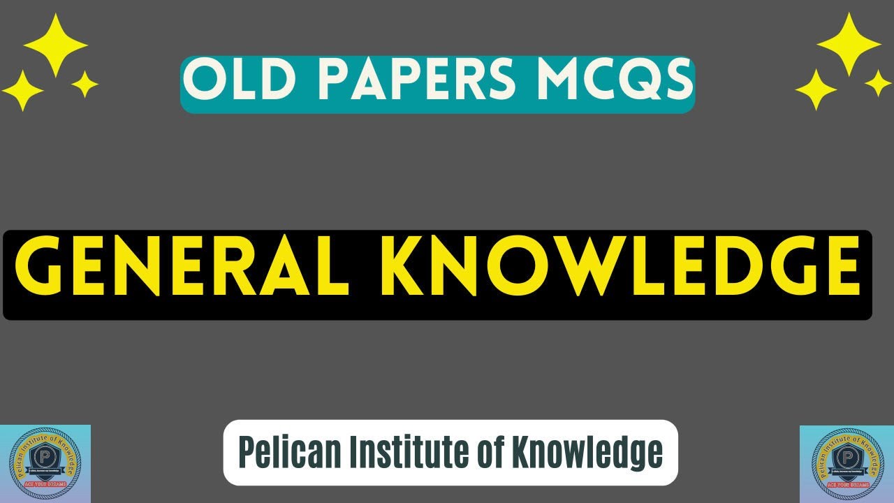 #GK-Series Old Papers MCQs)(Lecture-60) | Most Repeated MCQs | #PPSC ...