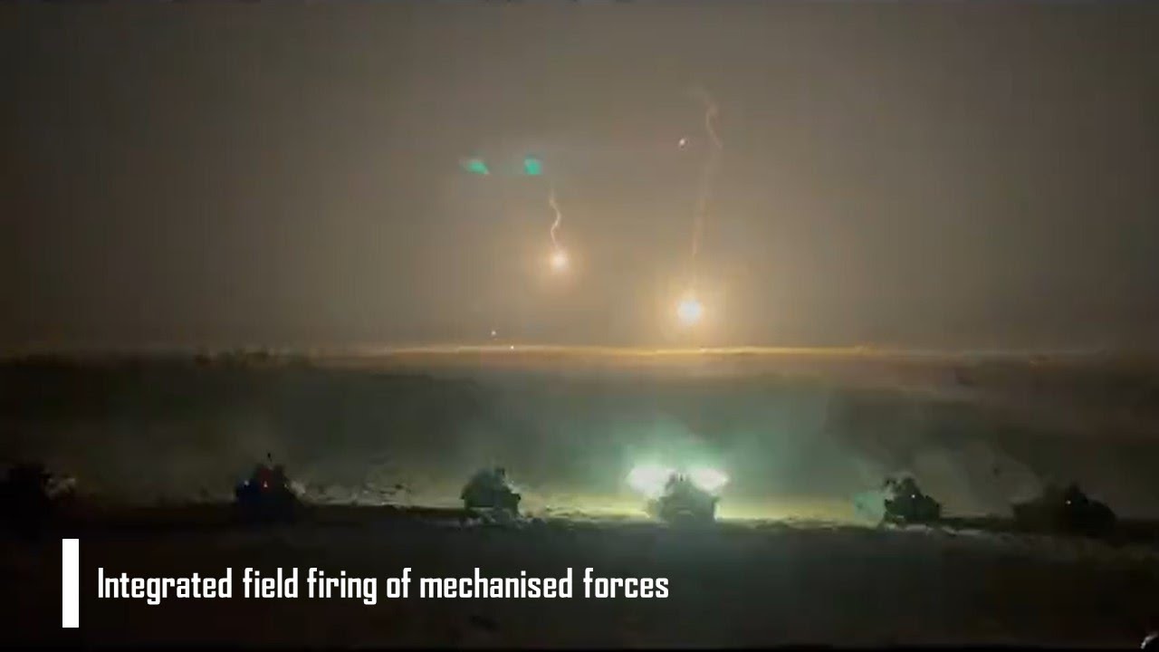 Integrated field firing of mechanised forces of White Knight Corp of ...