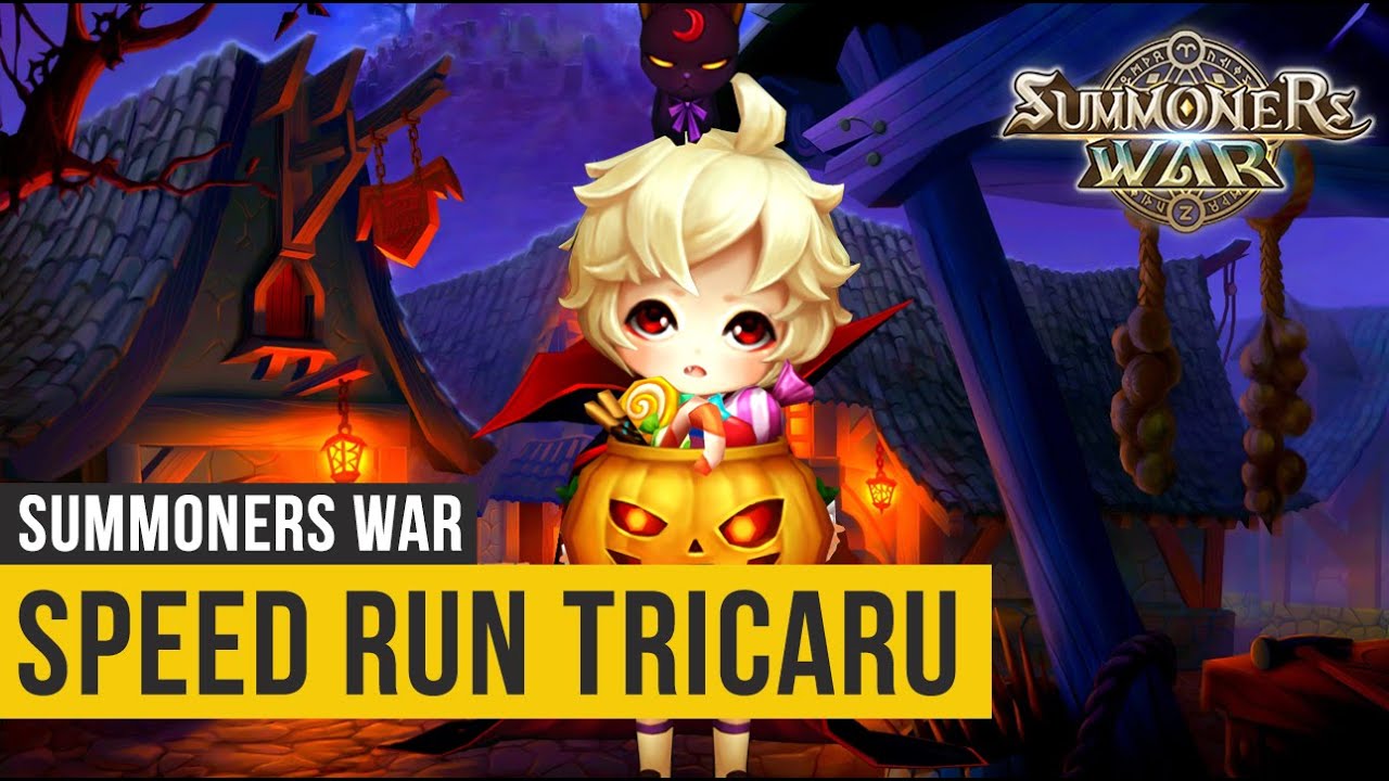 Tricaru, Speed Run 100% Safe de DB12/NB12/CJ10 - Summoners War - YouTube