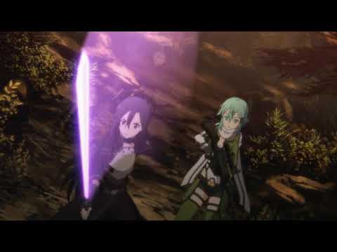 SAO Season 2 Scene Kirito & Shinon Eps09