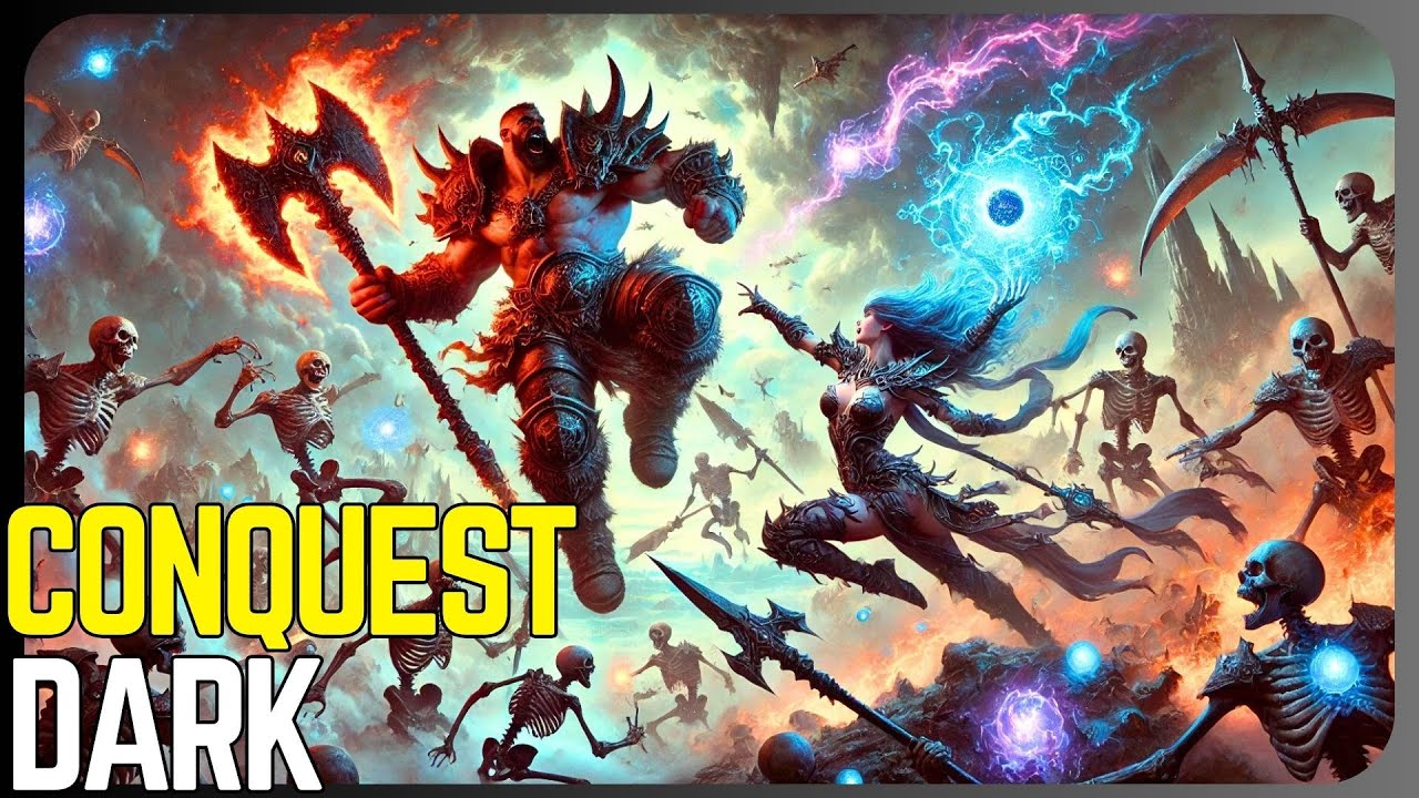 CONQUEST DARK - Una Sola Persona Ha Creato Questo Capolavoro! - YouTube