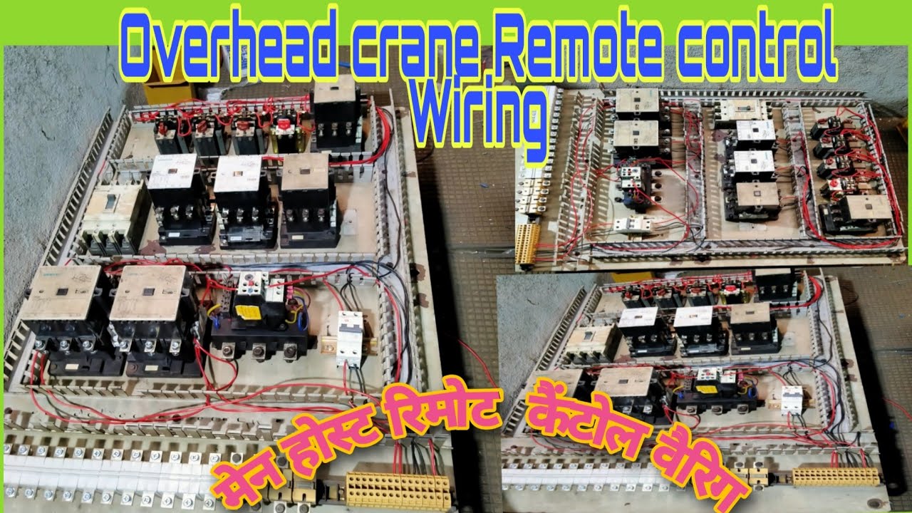 Overhead crane Remote control Controlling /Main Host Remote control ...