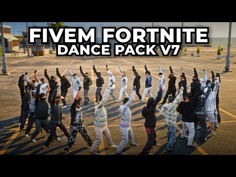 New Fortnite FiveM Dance Emote Pack V7 (Tylil, bbno$, Touch and more)
