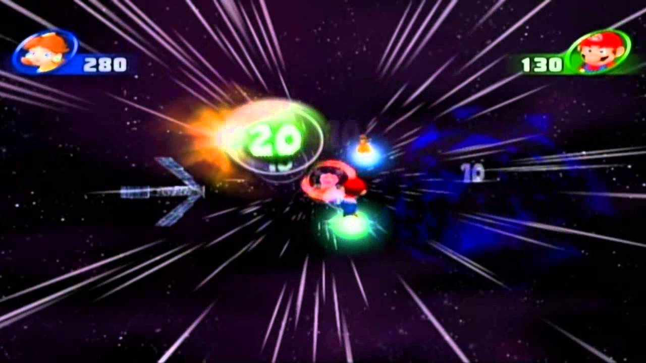 Mario Party 8 - Princess Daisy vs. Mario in Surf's Way Up - YouTube