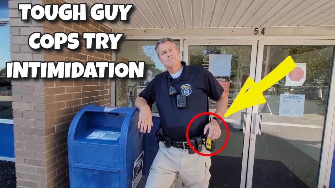 Bully Cops Try Thier Best To Intimidate But Fail - YouTube