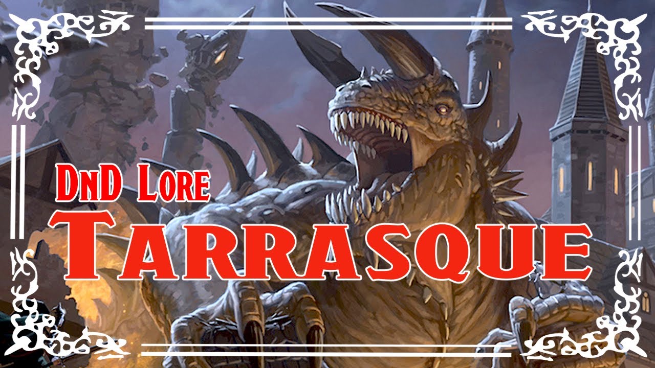 DnD Lore: Il Tarrasque - YouTube