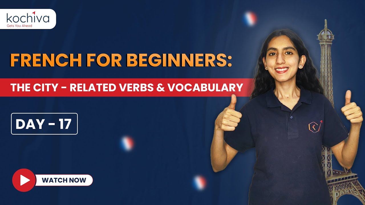 City Related Vocabulary & Verbs in French | French Language Course For ...