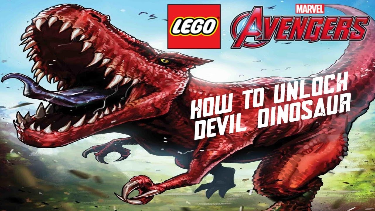 LEGO Marvel's Avengers - Unlocking Devil Dinosaur & Moon Boy - YouTube