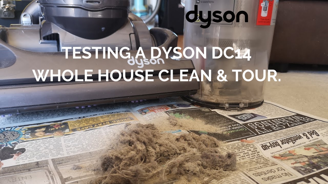 Testing the experiment Dyson DC14 - Whole House Clean & TOUR! - YouTube