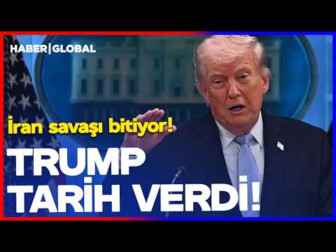 TRUMP TARİH VERDİ! İran Savaşı Bitiyor