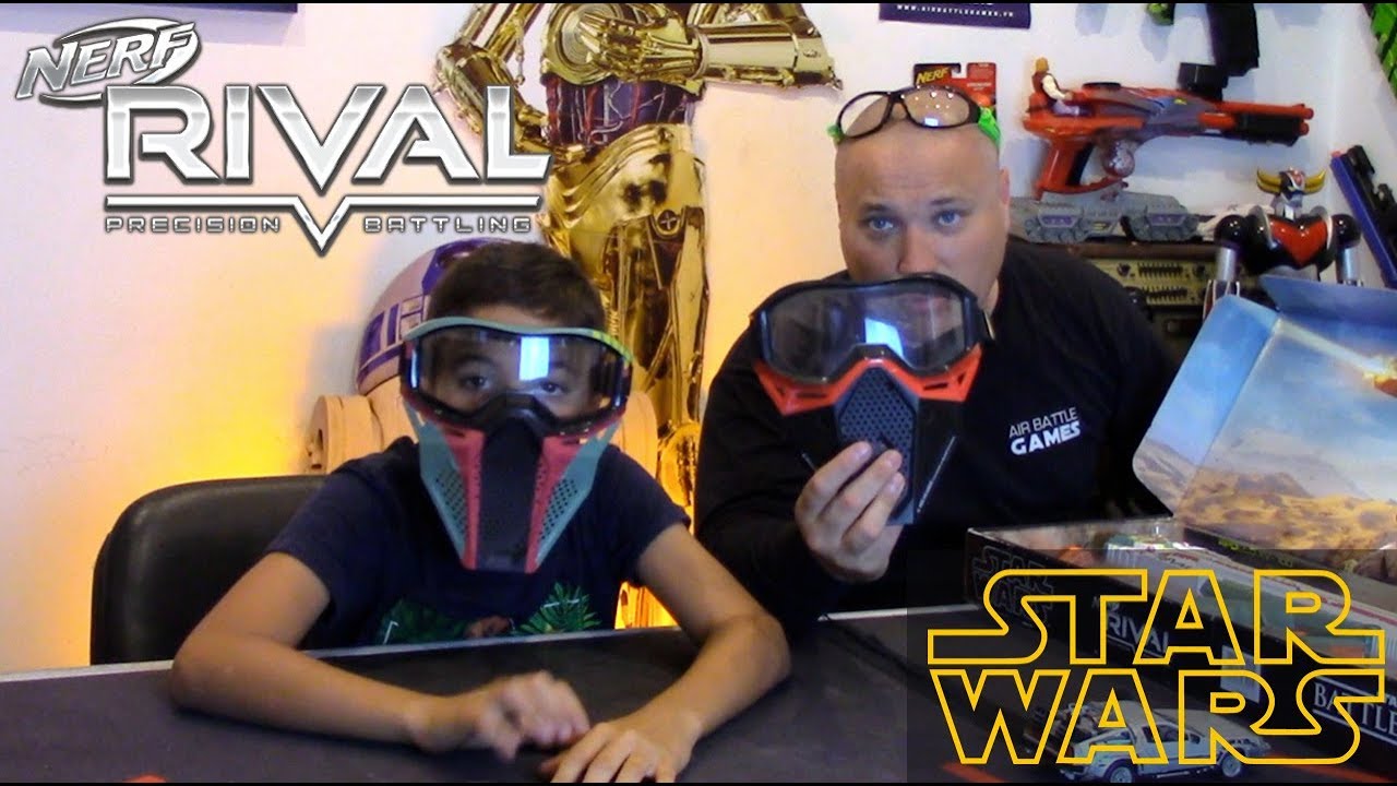 Nerf Rival Apollo Deadpool et Nerf Apollo Boba fett star wars - YouTube