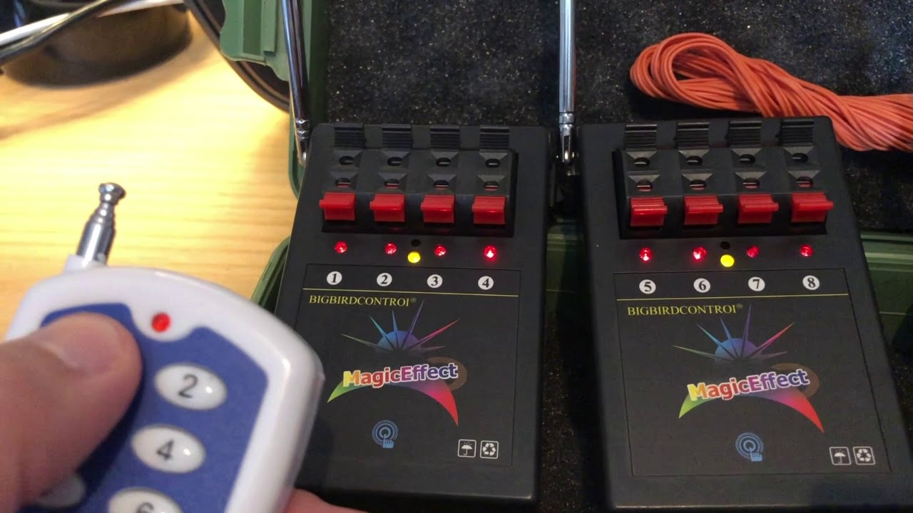 Remote Control 12 Channel Wireless Switch Electric Wire Fireworks ...