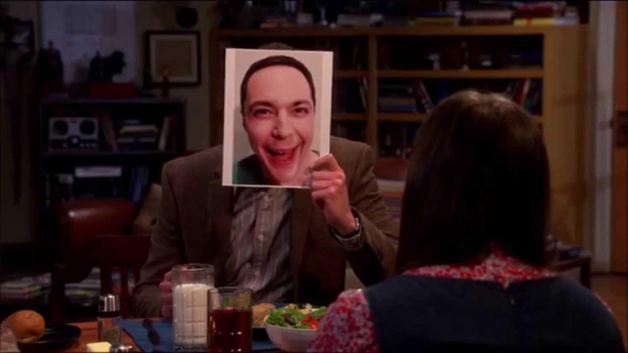 The Big Bang Theory - Sheldon's Smile Printout - YouTube