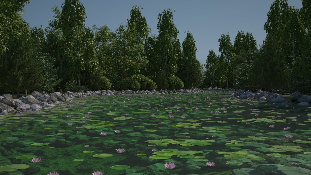 Itoo Forest tutorial - Learn How to Create Realistic Water Lake in 15 ...