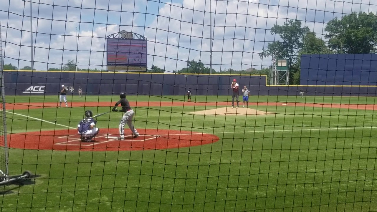 Eli Meredith PITT Baseball Camp June 2019 - YouTube