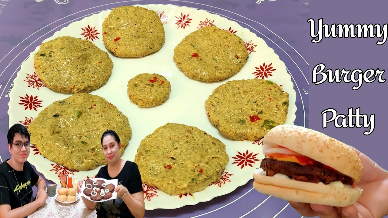 Homemade Beef Patty | Beef Burger Simple Recipe 🍔 - YouTube