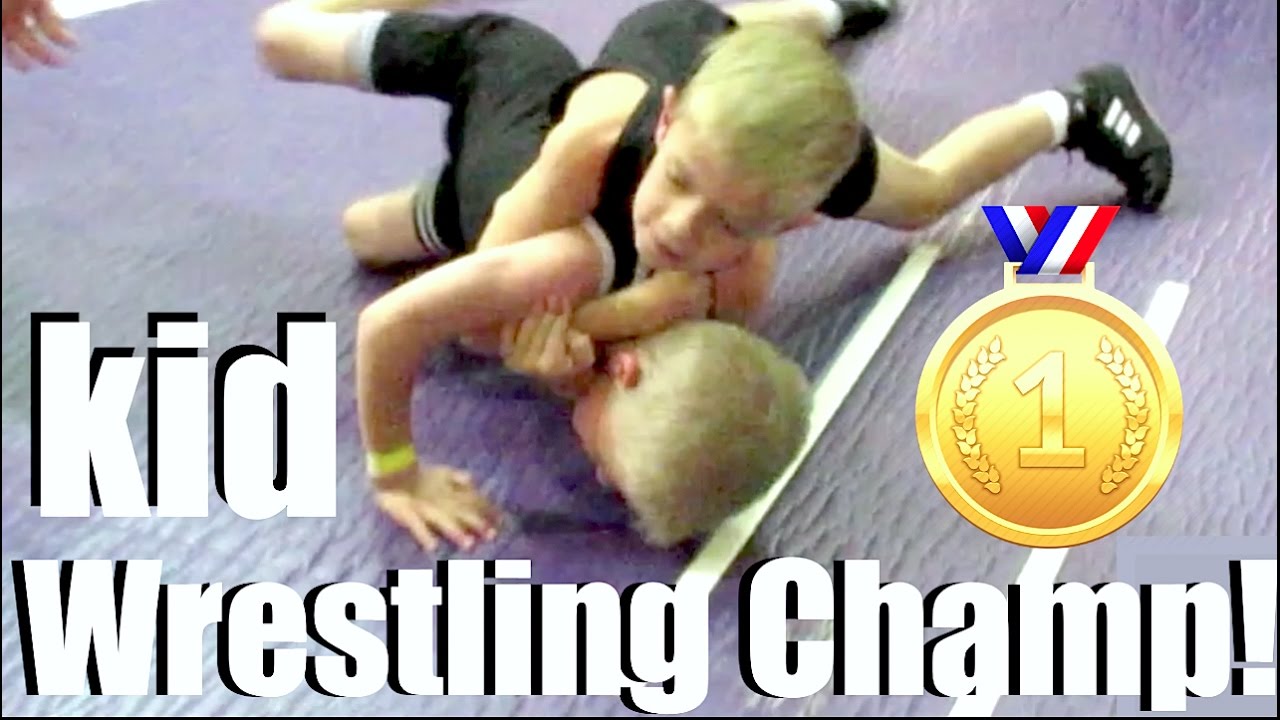 KID WRESTLER WINS HIS 1ST WRESTLING TOURNAMENT | KID WRESTLING CHAMP ...
