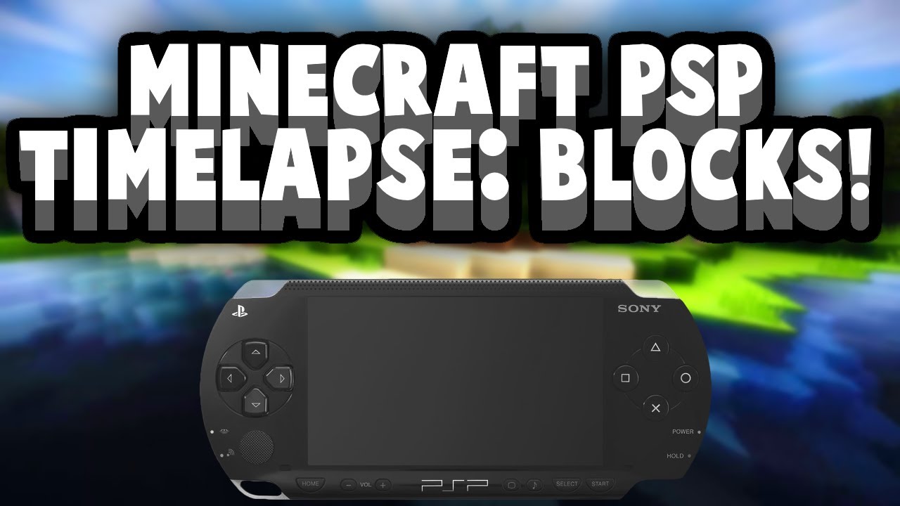 Minecraft PSP v0.5-pre3 Timelapse 1 - YouTube