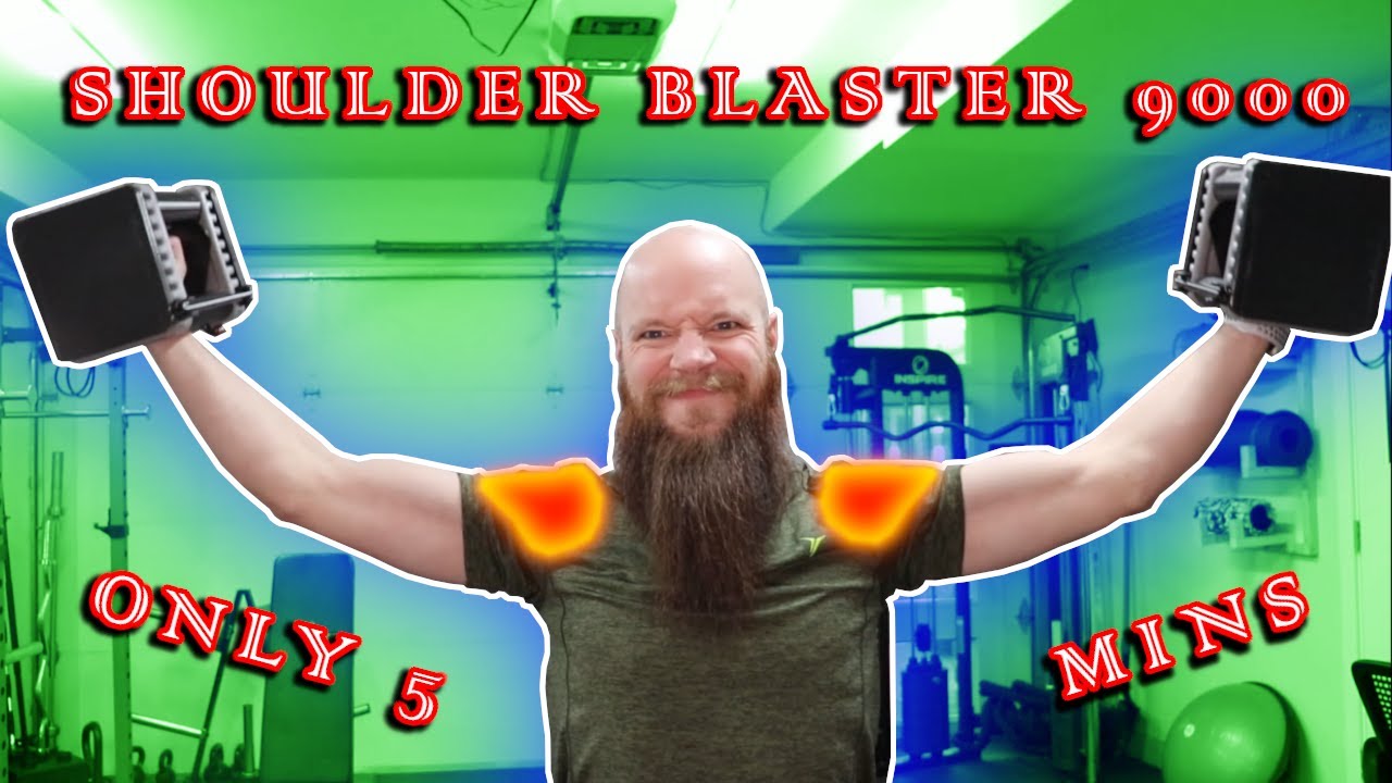 The 5 Minute Pump - Shoulder Blaster 9000 - YouTube