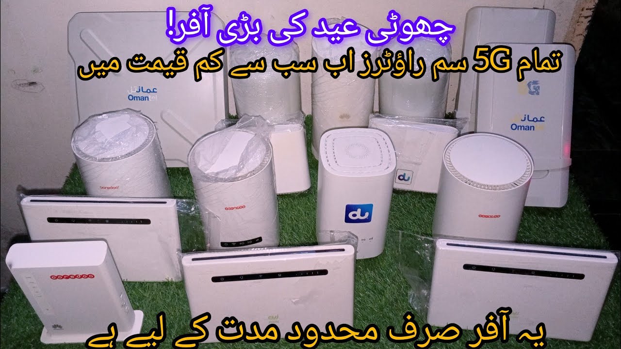 Eid Offer on Best 4G/5G Sim Routers and Tech Deals: Huawei B2368 ...