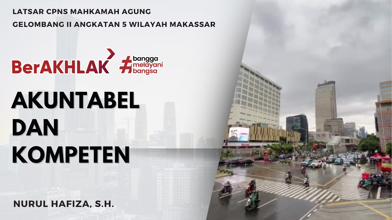 Substansi Modul Akuntabel dan Kompeten - YouTube