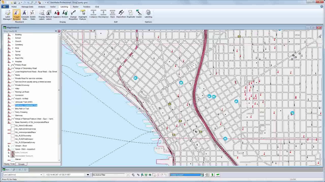 Simplifying how you work with GIS data in GeoMedia - YouTube
