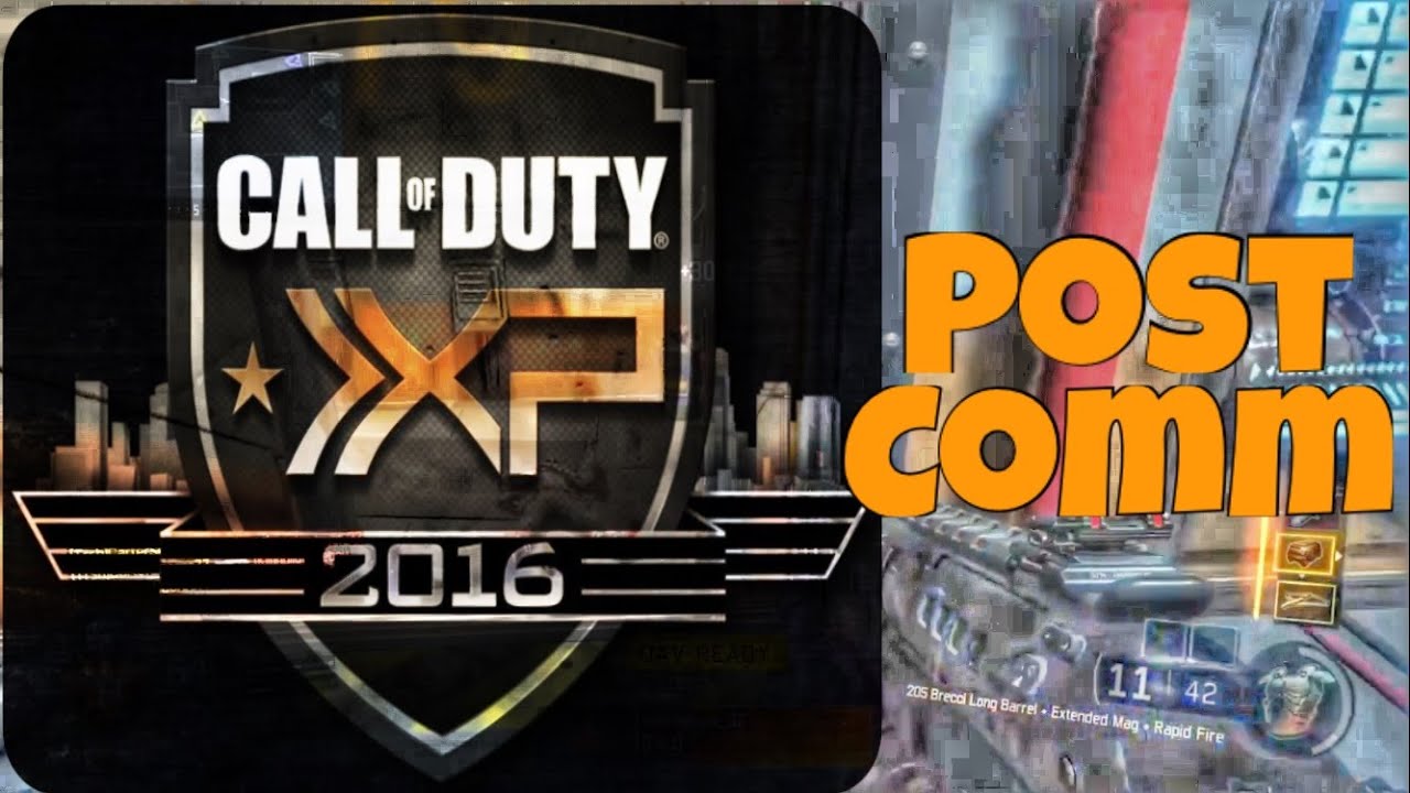 CALL OF DUTY XP 2016 - YouTube
