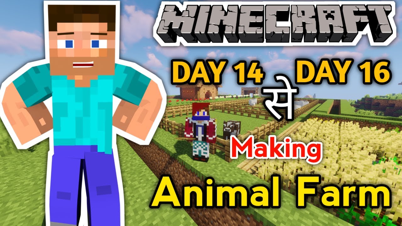 Finally making My Animals Farm || 100 days survive hard challenge | # ...
