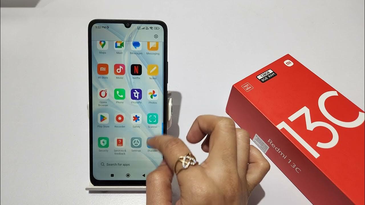 How to use screen time in redmi 13c 5g | redmi 13c me screen time kaise set kare - YouTube