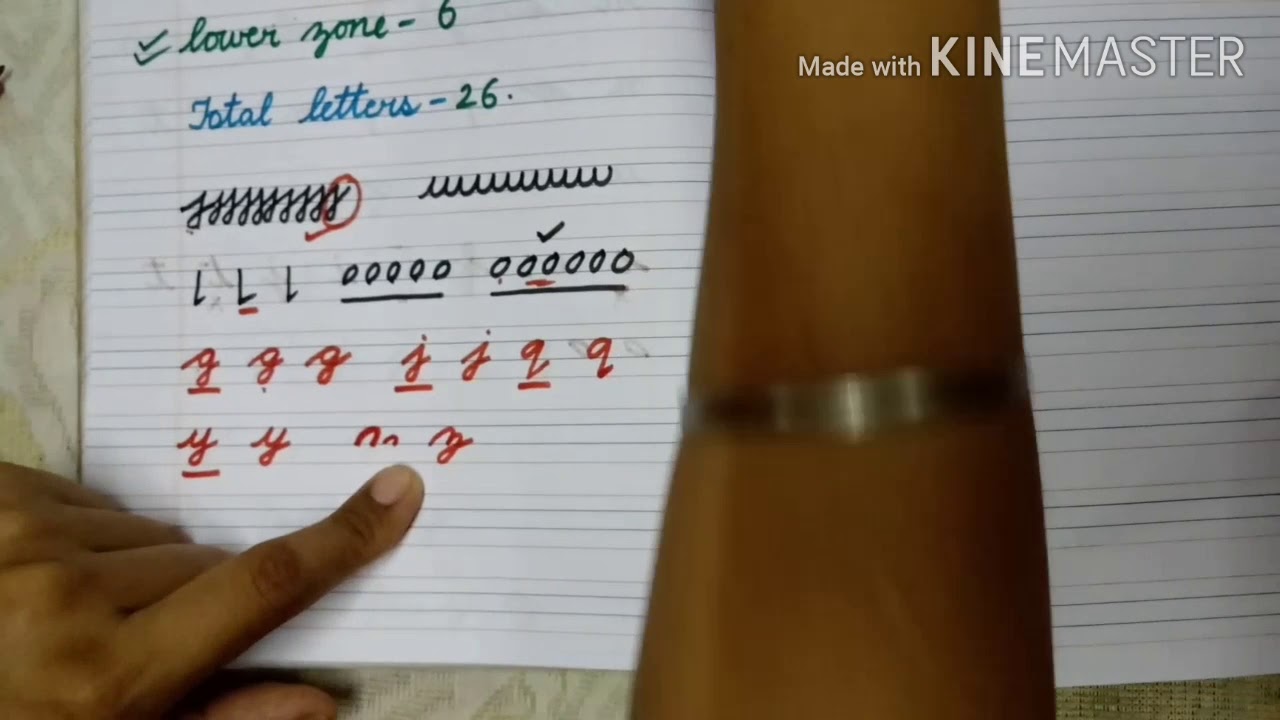 Cursive writing -session 3 - YouTube