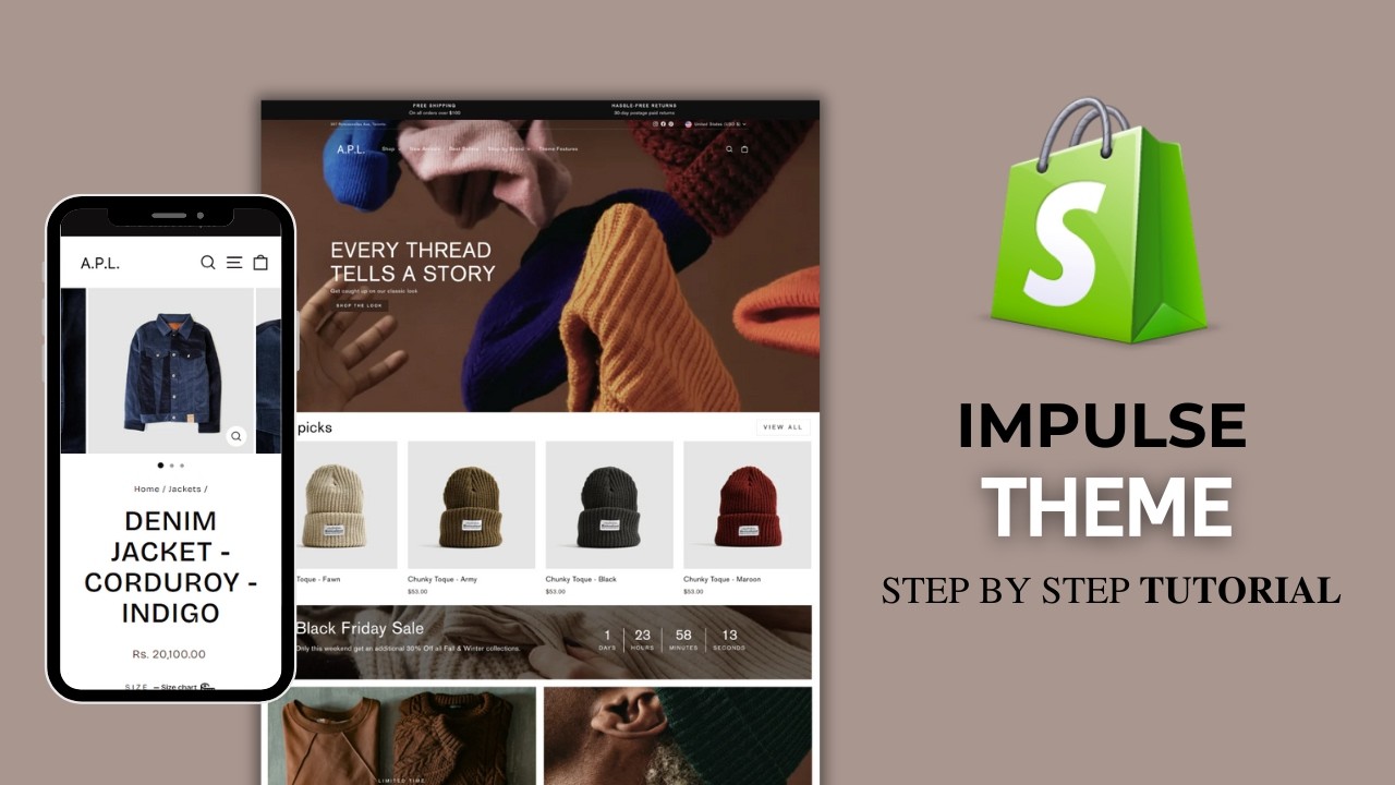 Shopify Impulse Theme Tutorial 2025 - Premium Shopify Theme - YouTube