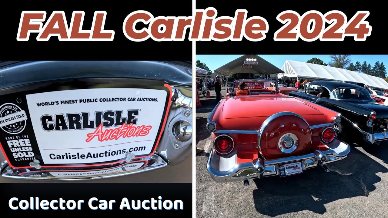 Carlisle Collector Car Auction - Fall 2024 - YouTube