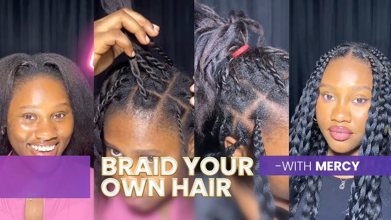 How to Braid Your Hair by Yourself: Easy Step-by-Step Tutorial for ...