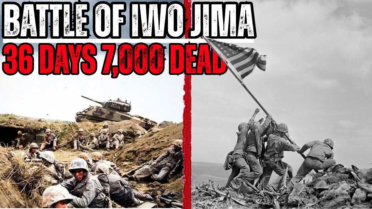 The Battle of Iwo Jima: Rare Footage of 36 Days That Killed 7,000 ...
