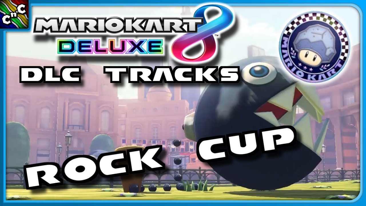 ROCK CUP! | Mario Kart 8 Deluxe DLC Wave 3 MULTIPLAYER (4 Player ...