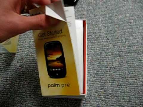 Palm Pre Unboxing - 8GB - YouTube