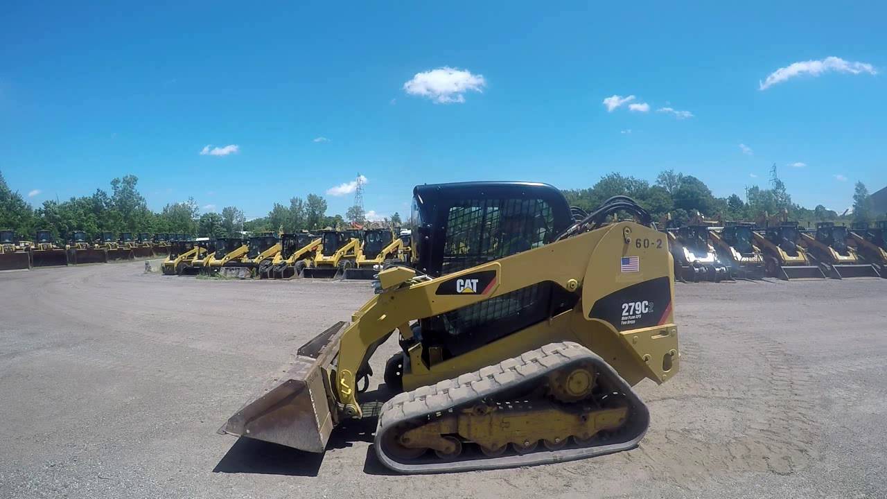 2013 CAT 279C2 MTL - YouTube