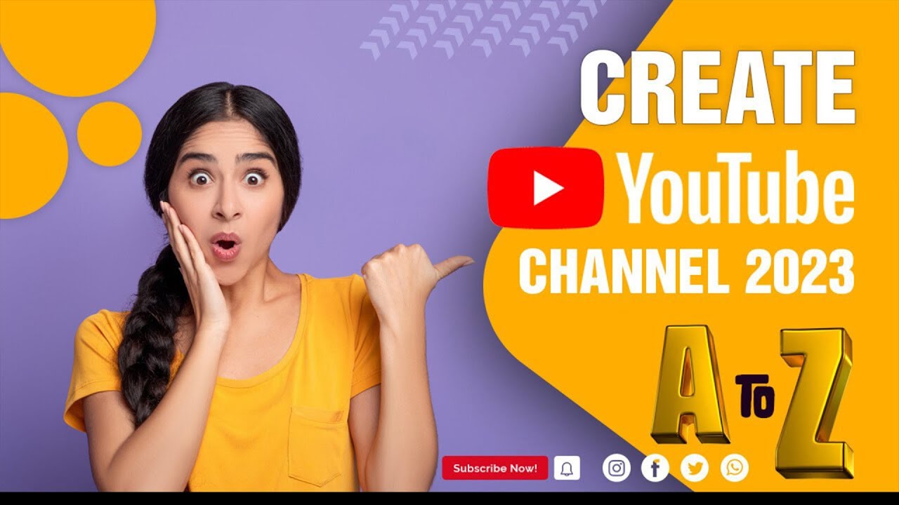 How To Create A YouTube Channel 2023 | Step-by-Step Channel Creation ...