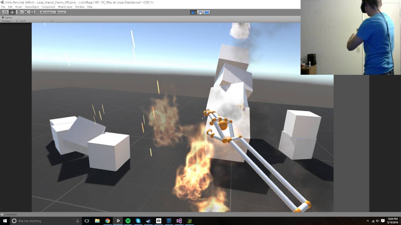Spell Casting VR Demo 01 - YouTube