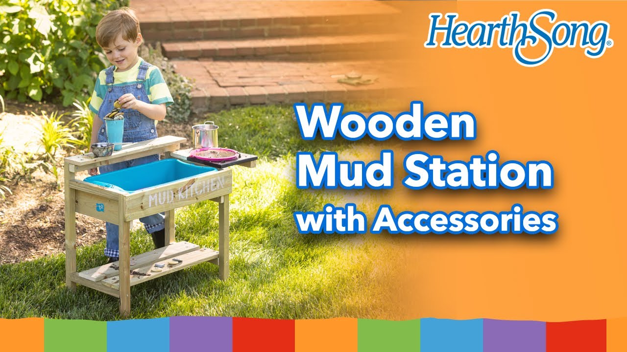 Get Creative With our Wooden Mud Station - YouTube
