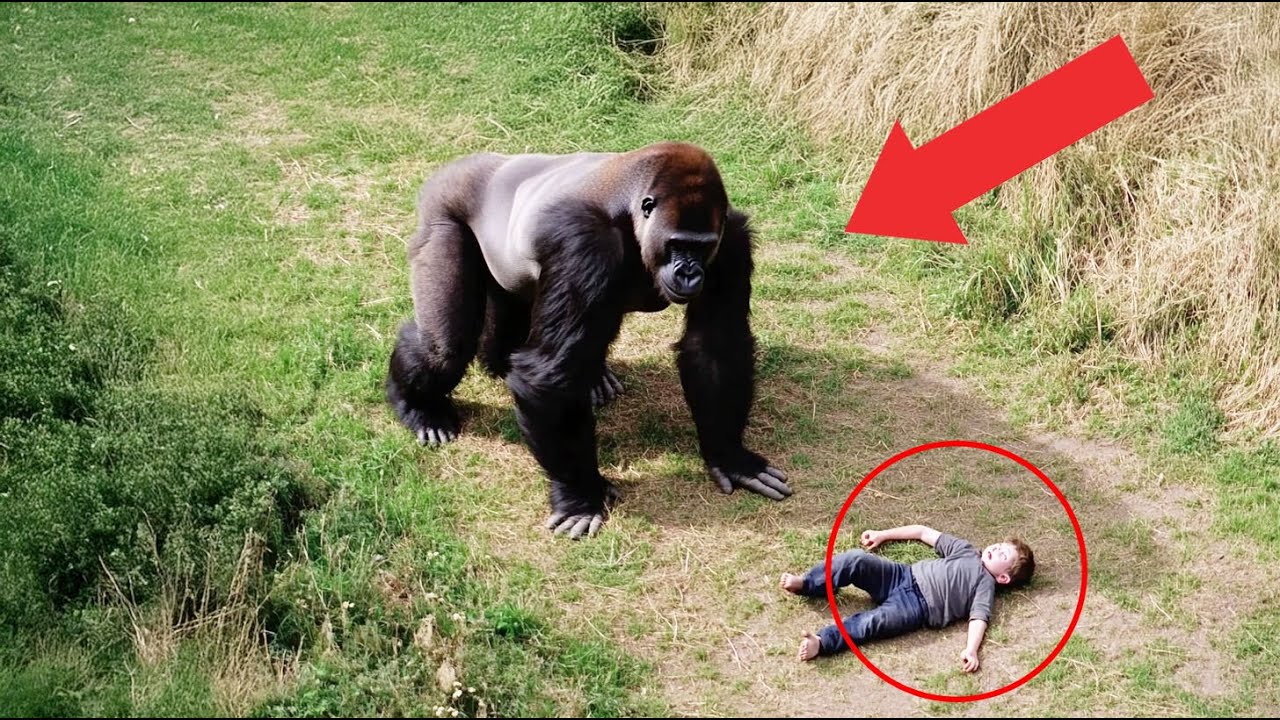 A Boy Fell Into the Gorilla Pit, What the Silverback Did Left Everyone ...